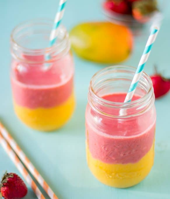 Strawberry Mango Smoothie | Jessica in the Kitchen