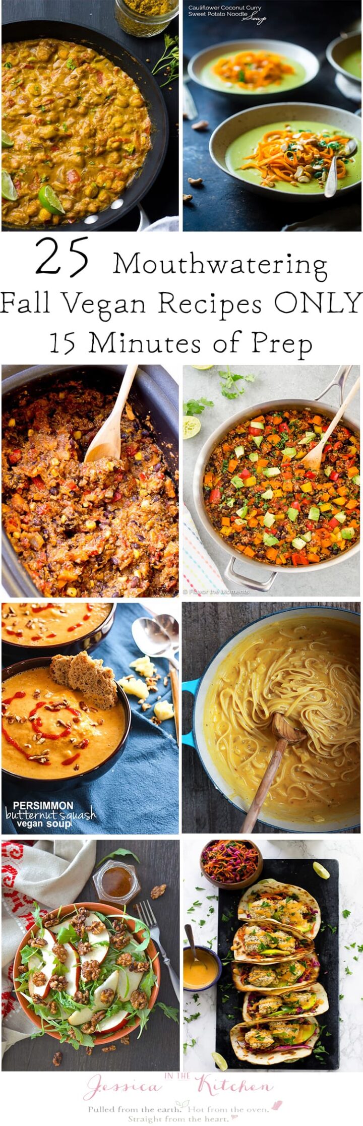 25 Mouthwatering Fall Vegan Dinner Recipes You Can Prep in 15 Minutes ...
