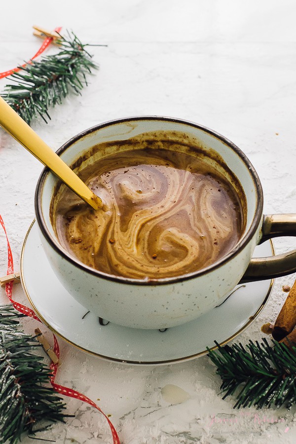 Vegan Hot Chocolate/Hot Cocoa (Simple & Creamy) - Jessica in the Kitchen