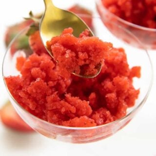 Strawberry Granita - Jessica in the Kitchen