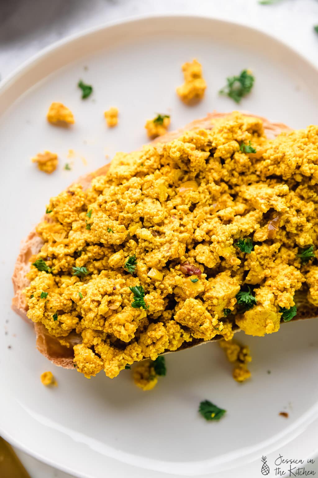 Tofu Scramble Recipe - Jessica in the Kitchen