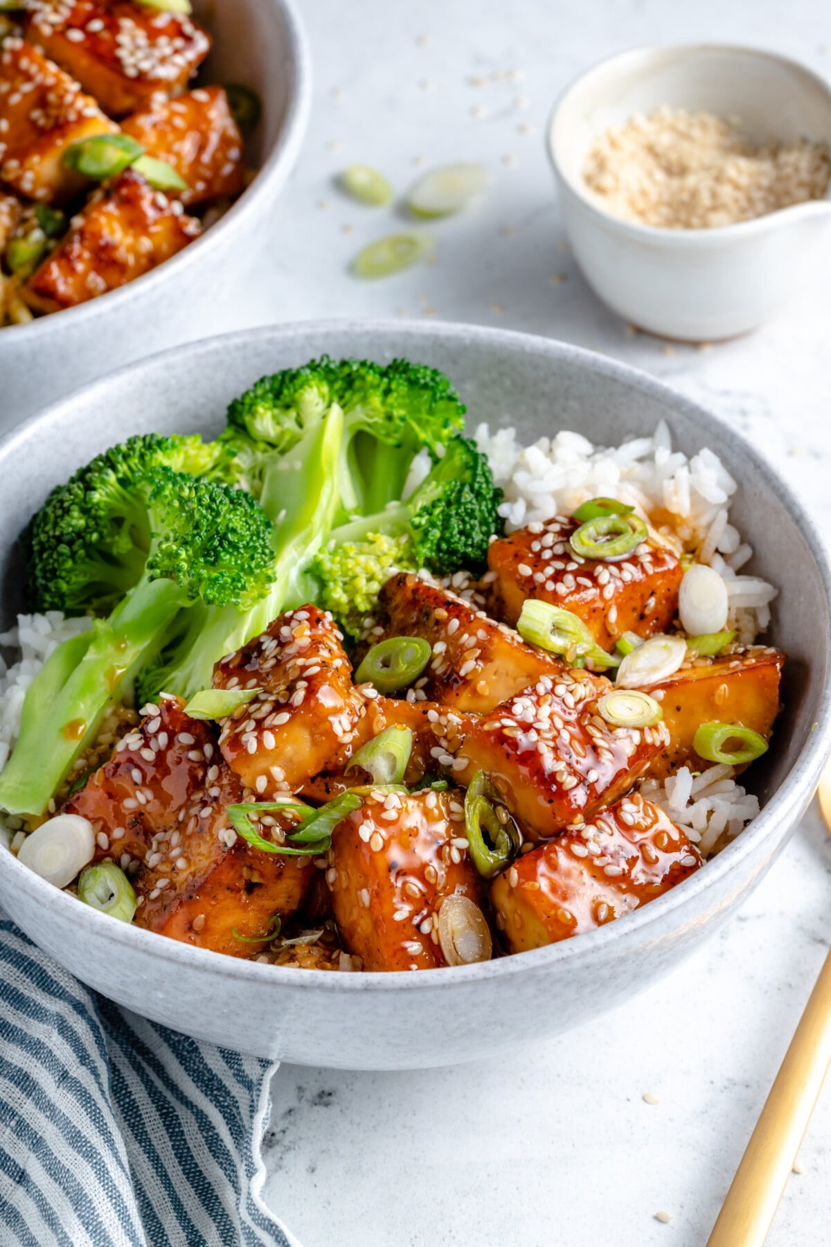 Crispy Teriyaki Tofu Recipe | Jessica in the Kitchen