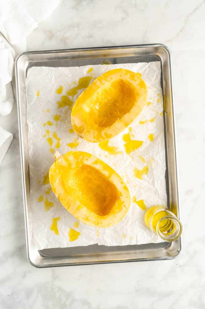 How to Make Spaghetti Squash Tutorial | Jessica in the Kitchen