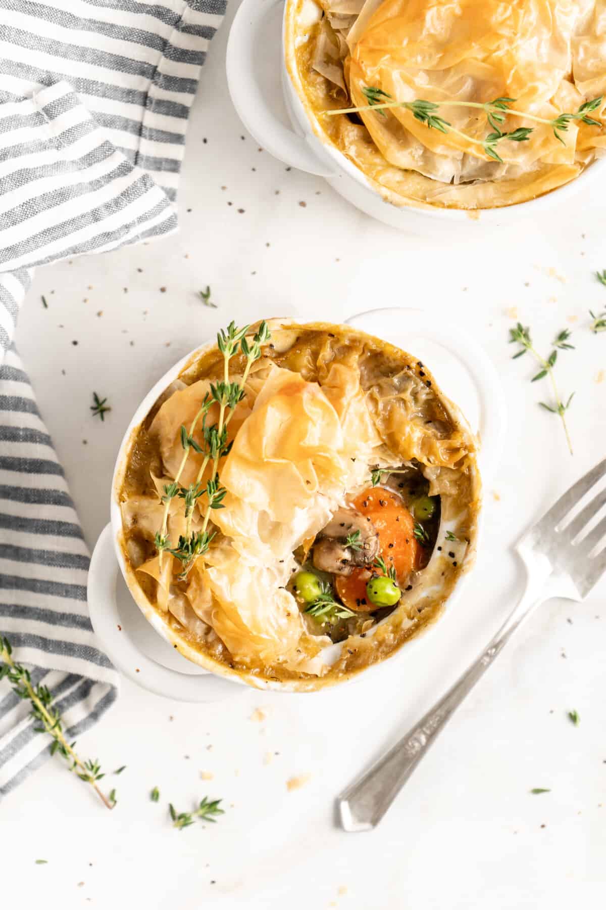 Vegan Pot Pie (Easy Recipe!) | Jessica in the Kitchen