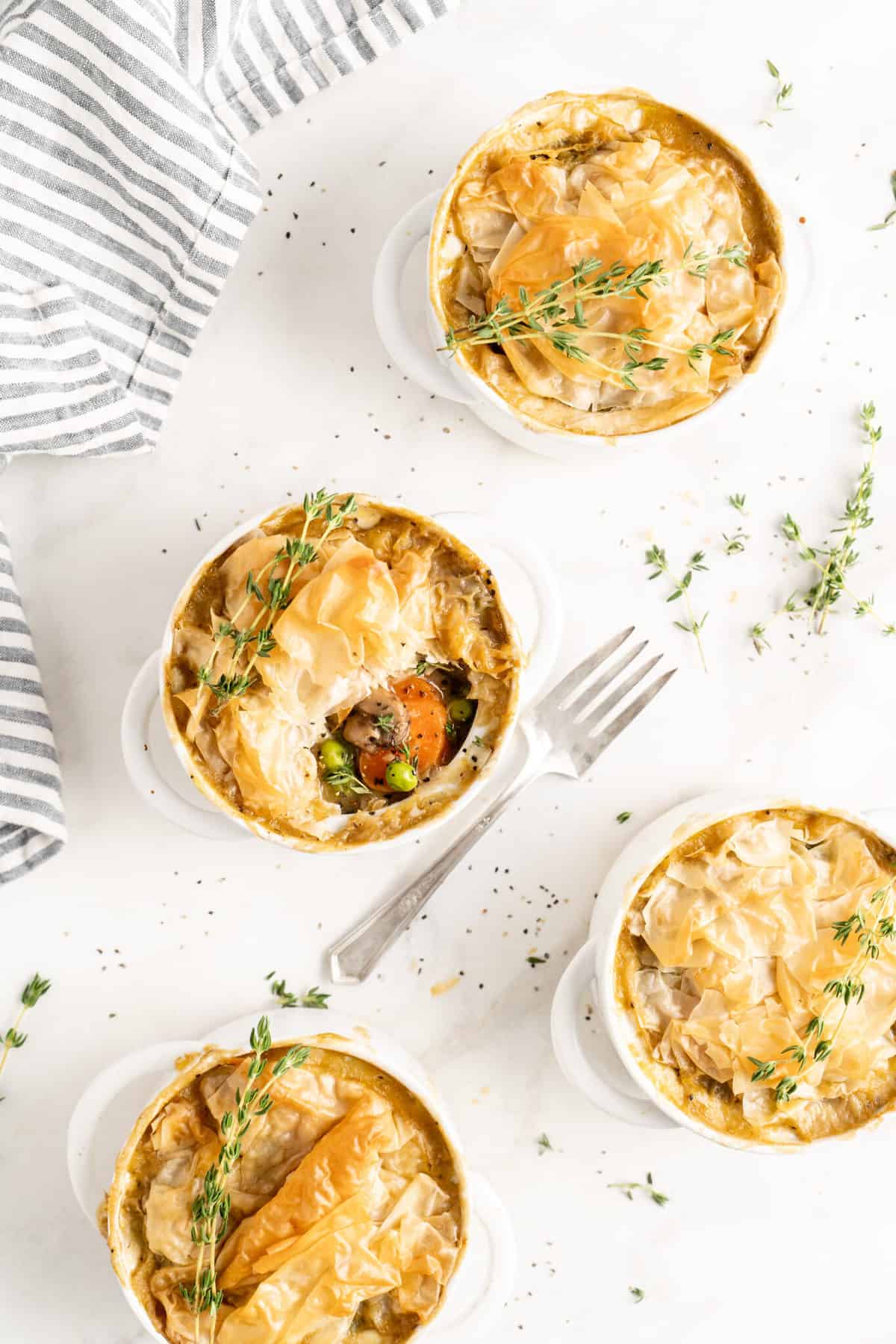 Vegan Pot Pie (Easy Recipe!) | Jessica in the Kitchen