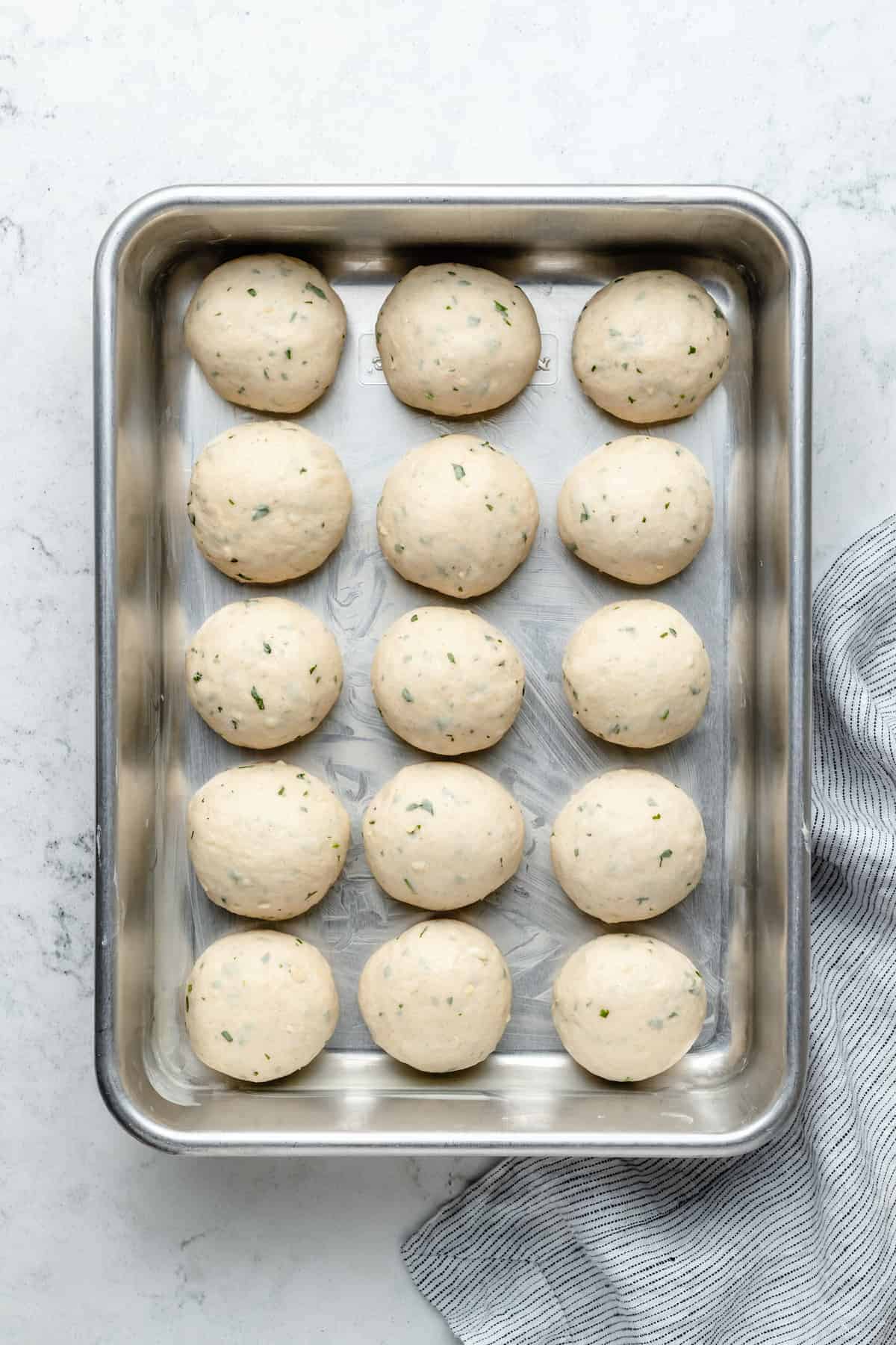 Soft + Buttery Vegan Garlic Parmesan Dinner Rolls | Jessica in the Kitchen