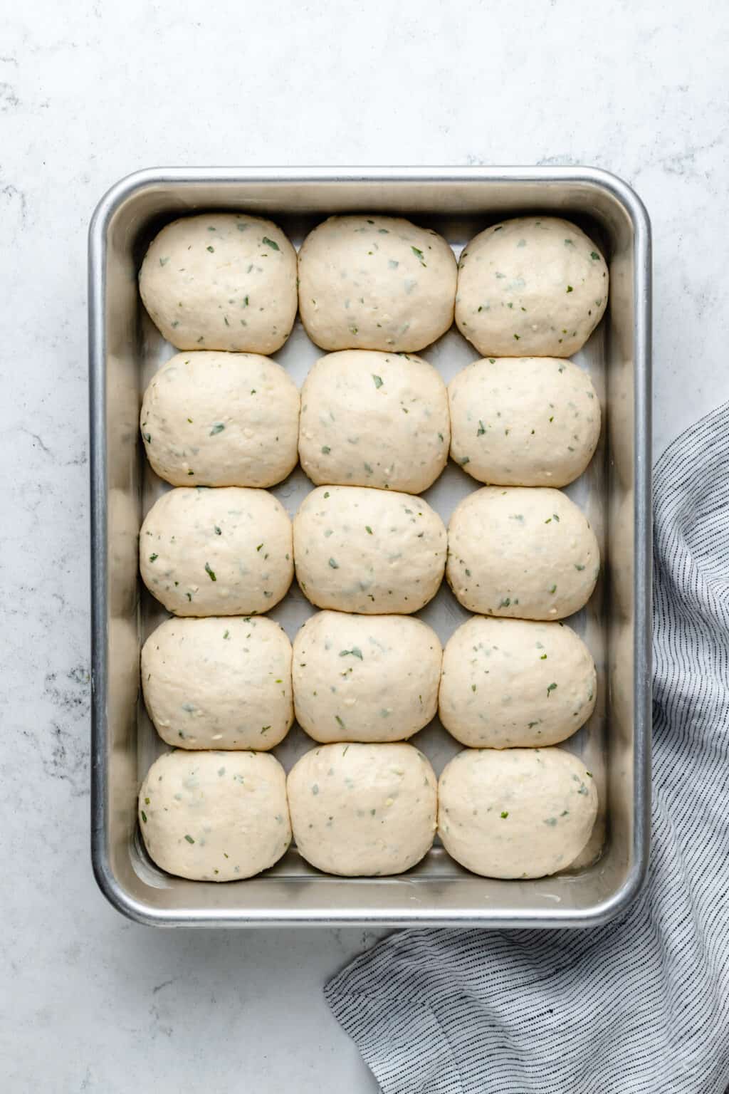 Soft + Buttery Vegan Garlic Parmesan Dinner Rolls | Jessica in the Kitchen