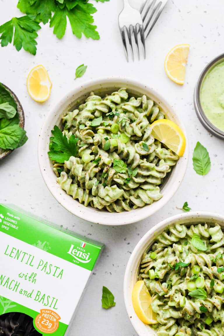 Green Goddess Pasta - Jessica in the Kitchen