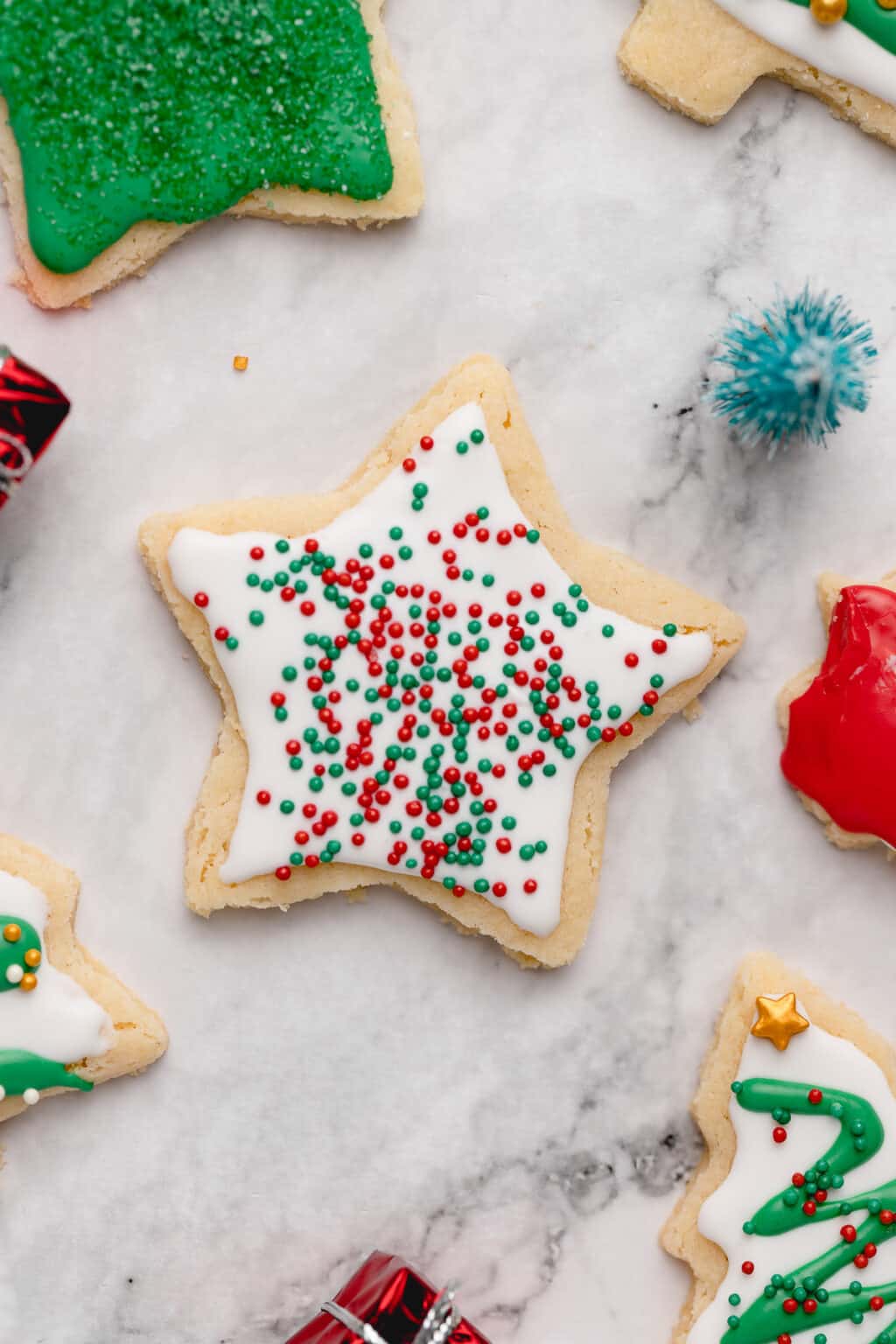 Vegan Sugar Cookies (Cut-Out Cookies) | Jessica in the Kitchen