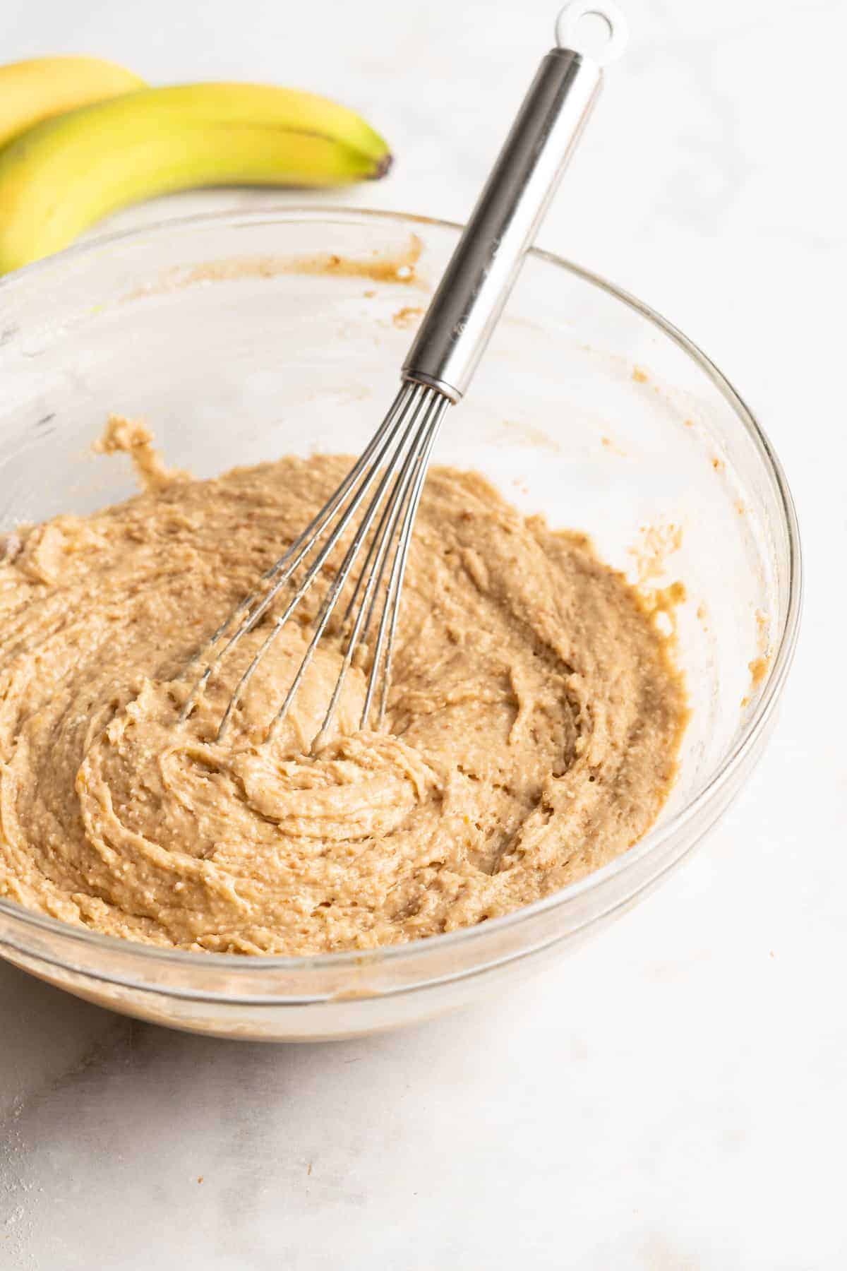 Easy Vegan Banana Bread One Bowl Recipe Jessica In The Kitchen