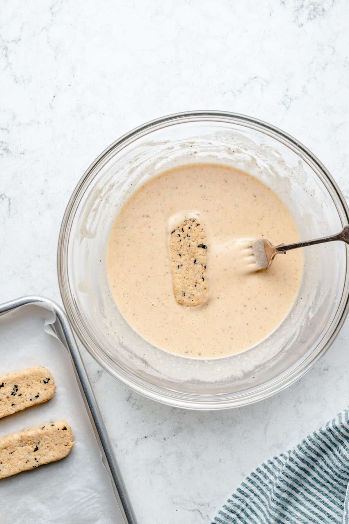 Flaky, Crispy Vegan Fish Sticks | Jessica in the Kitchen