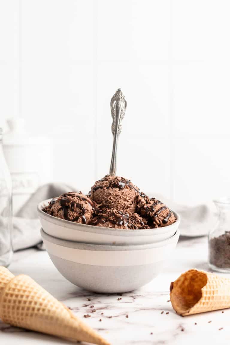 Vegan Chocolate Avocado Ice Cream | Jessica in the Kitchen