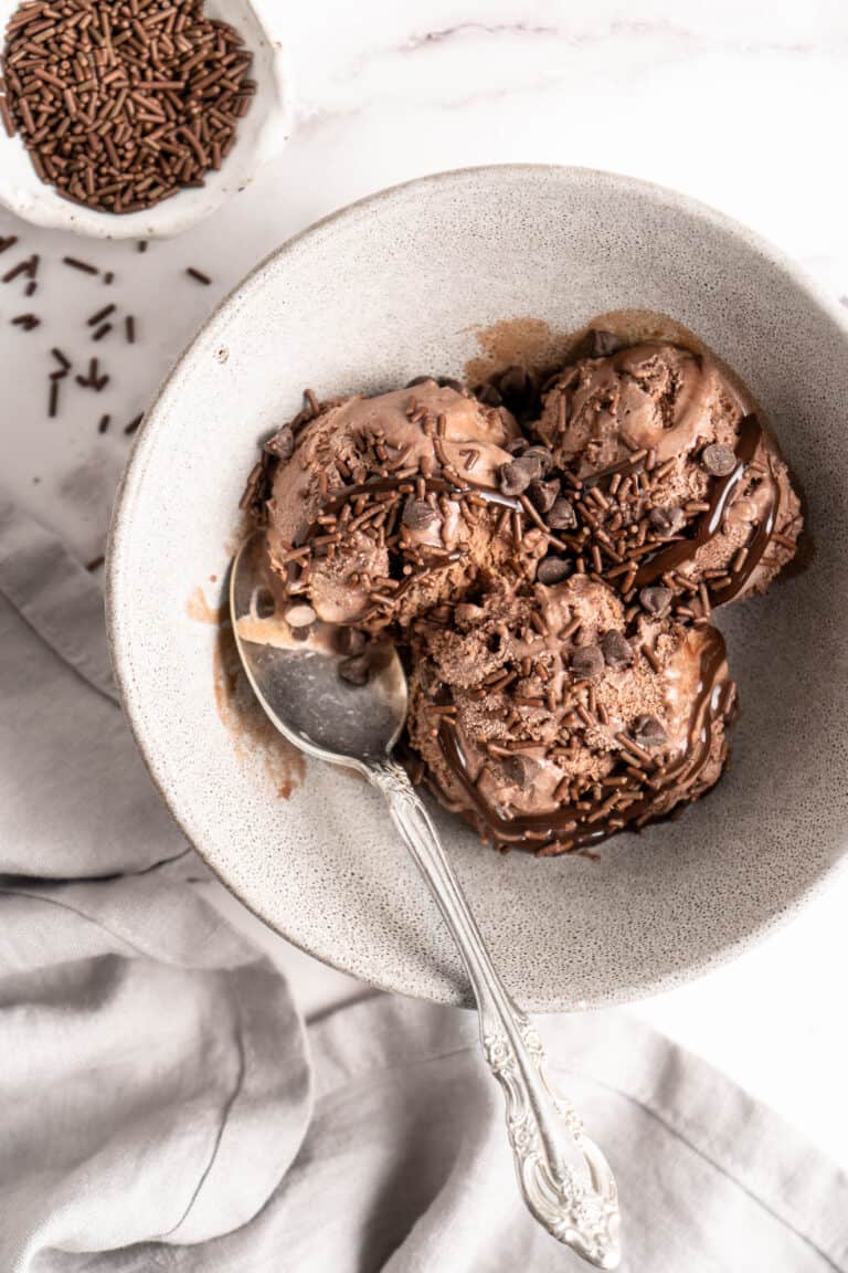 Vegan Chocolate Avocado Ice Cream | Jessica in the Kitchen