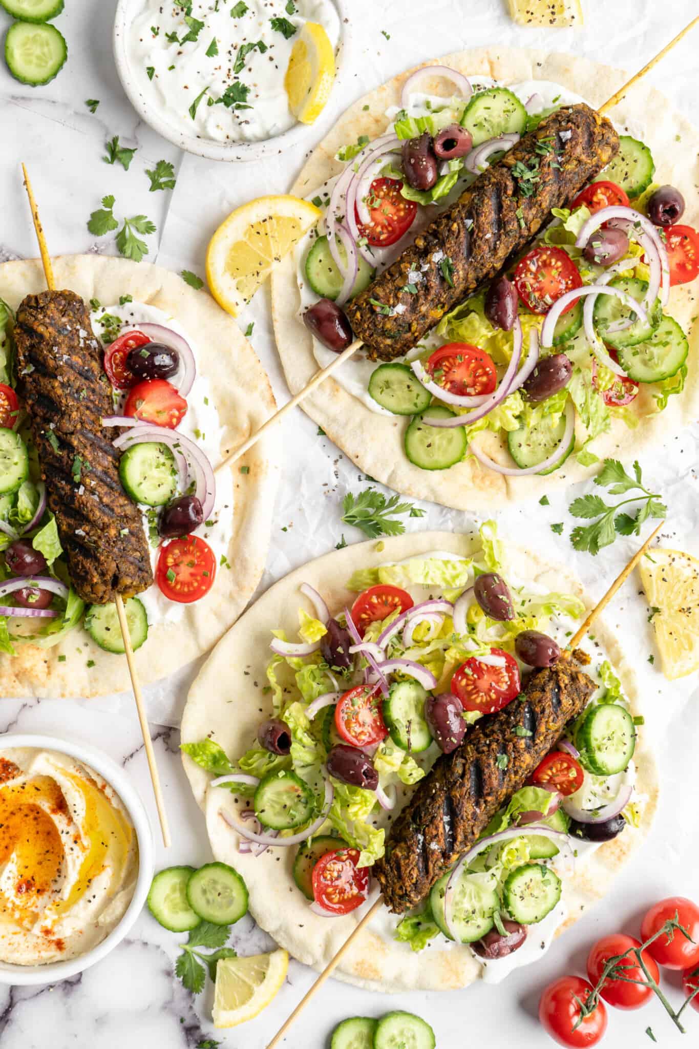 Grilled Vegan Kofta | Jessica in the Kitchen