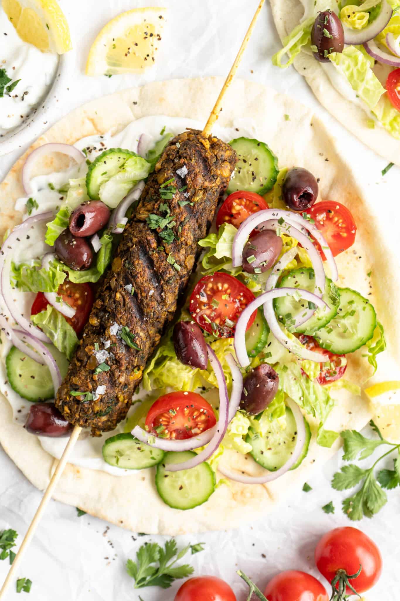 Grilled Vegan Kofta | Jessica in the Kitchen