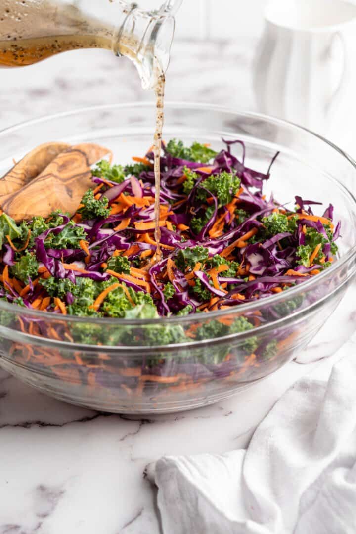 Crunchy Kale Slaw | Jessica in the Kitchen