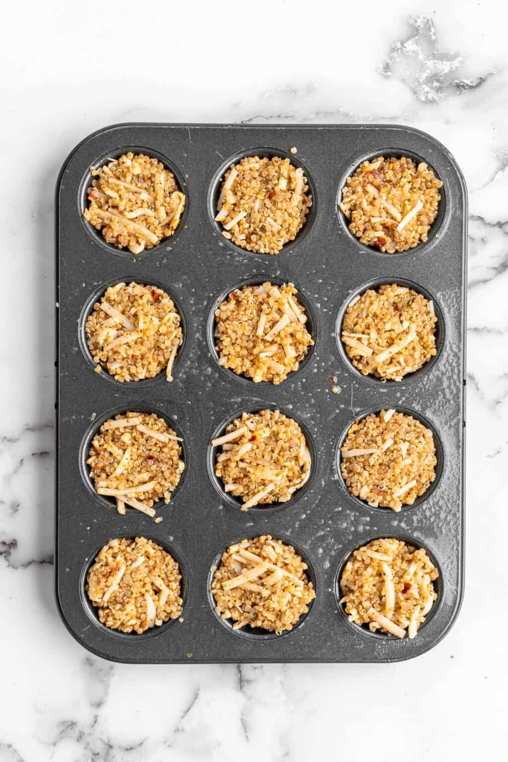 Cheesy Quinoa Pizza Bites | Jessica in the Kitchen