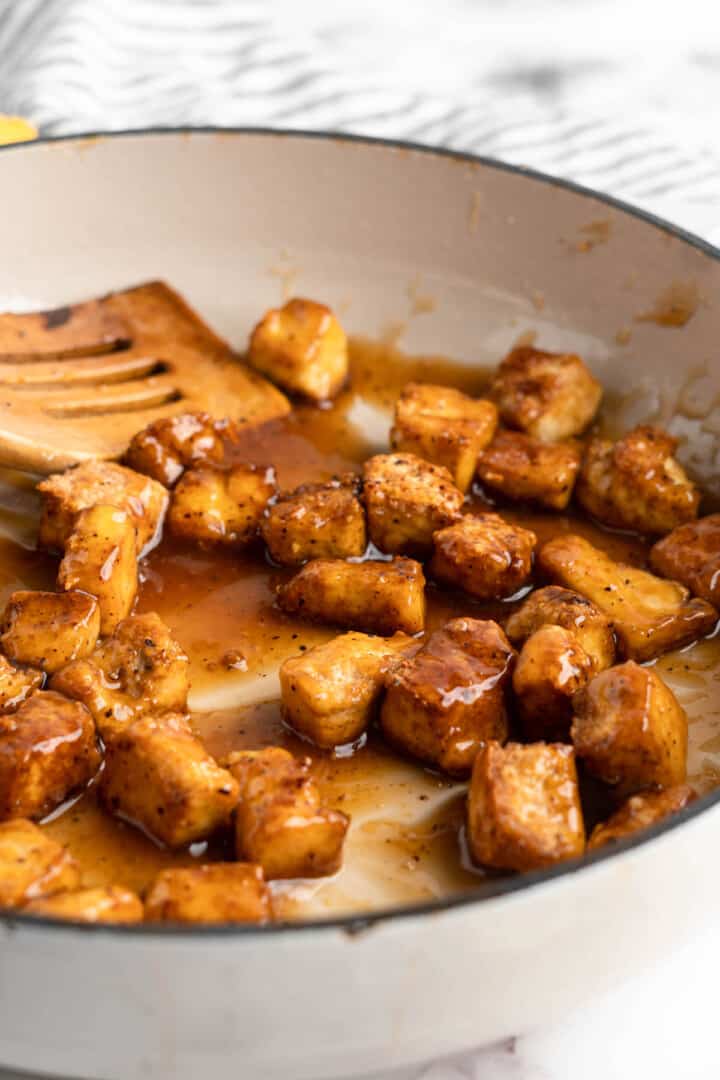 Crispy Lemon Pepper Tofu | Jessica in the Kitchen