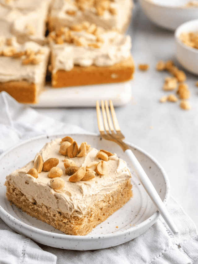 Peanut Butter Cake - Jessica in the Kitchen