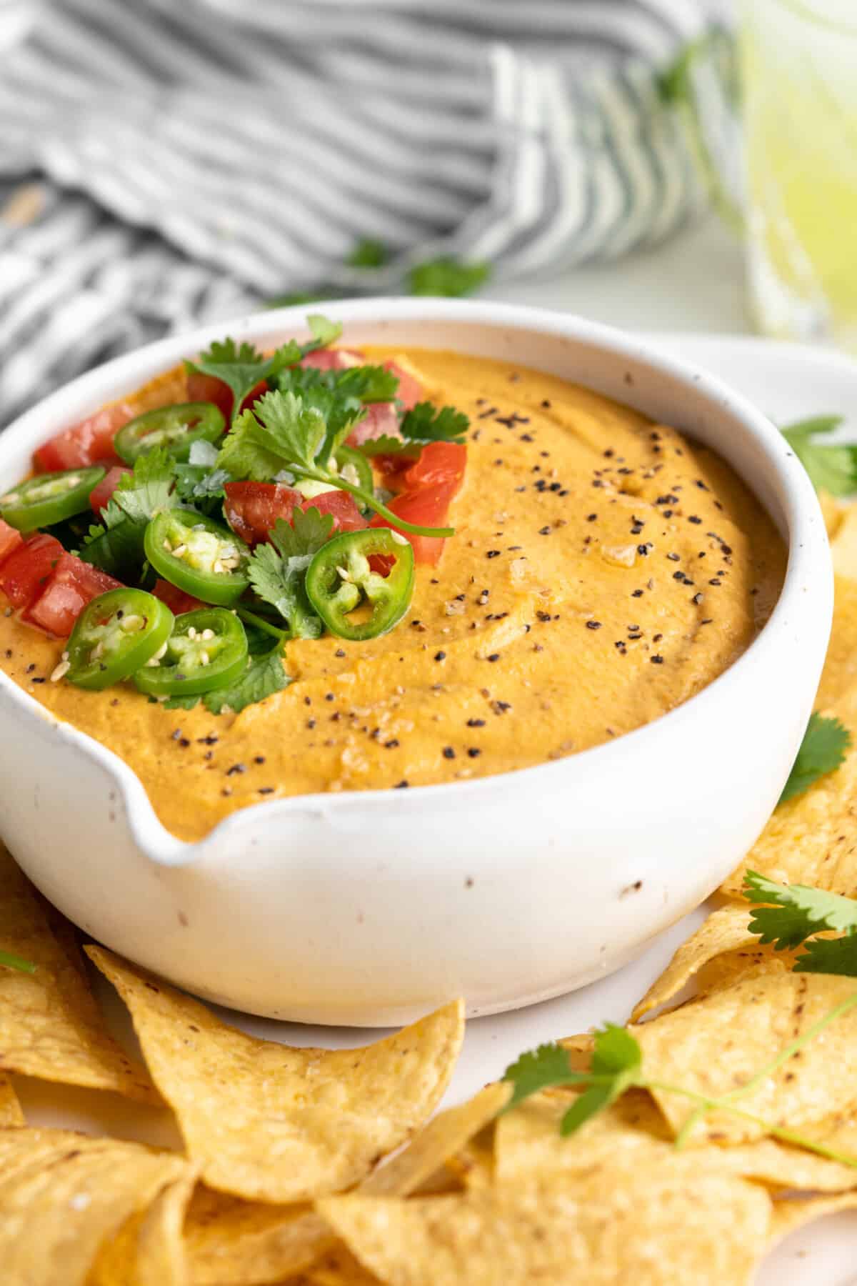 Creamy Vegan Queso Recipe | Jessica in the Kitchen
