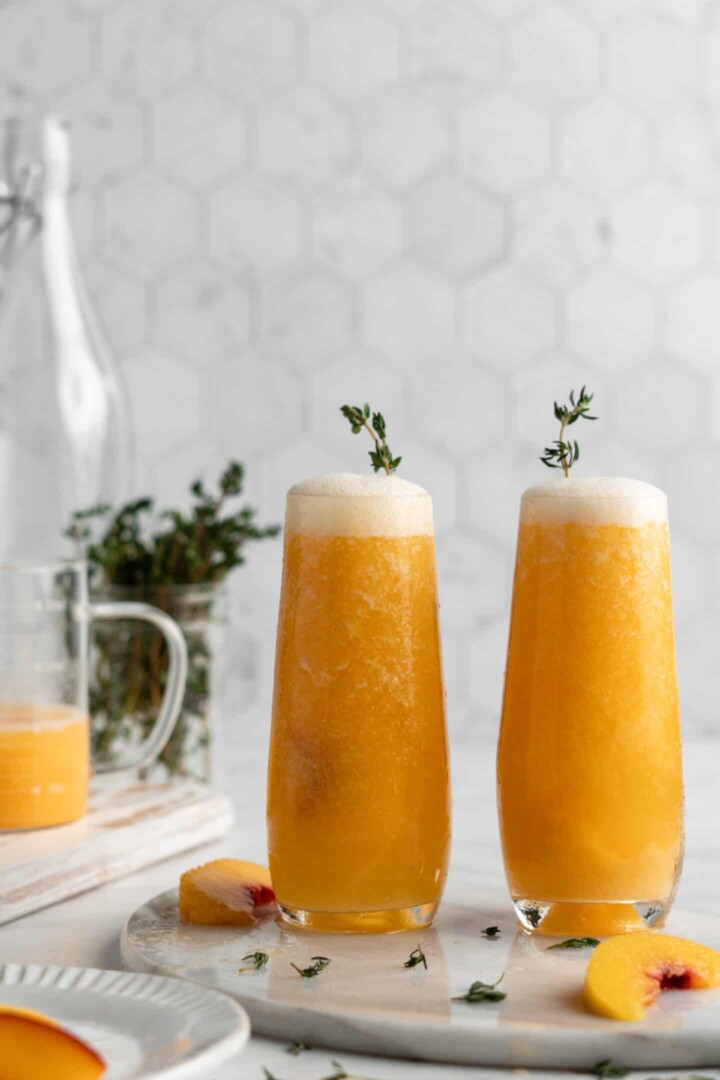 Peach Bellini | Jessica in the Kitchen