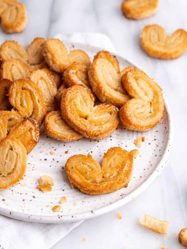 Vegan Puff Pastry Palmiers - Jessica in the Kitchen