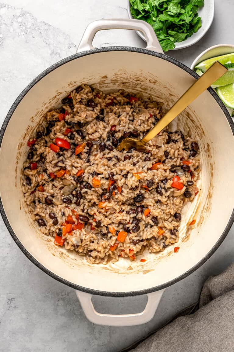 Congri (Cuban Rice and Beans) | Jessica in the Kitchen