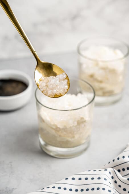 Tahô (Filipino Sago + Silken Tofu Dessert) | Jessica in the Kitchen