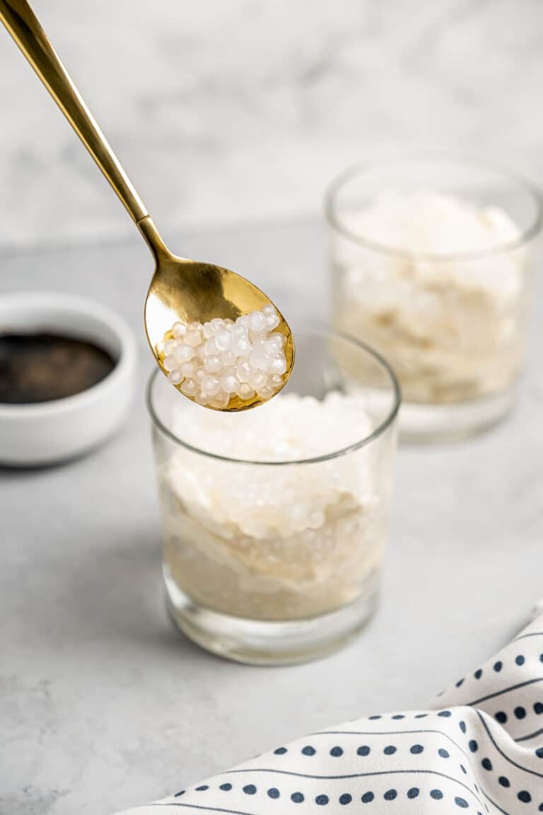 Tahô (Filipino Sago + Silken Tofu Dessert) | Jessica in the Kitchen
