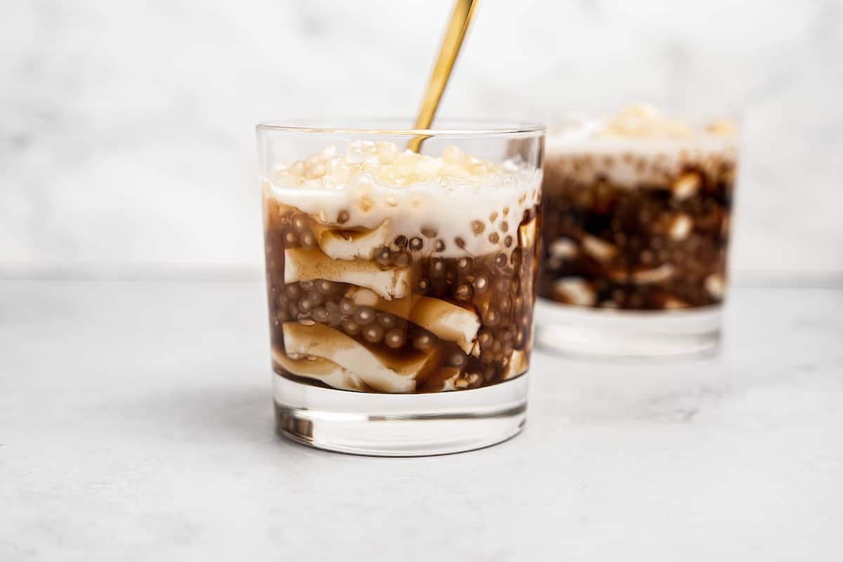 Tahô (Filipino Sago + Silken Tofu Dessert) | Jessica in the Kitchen