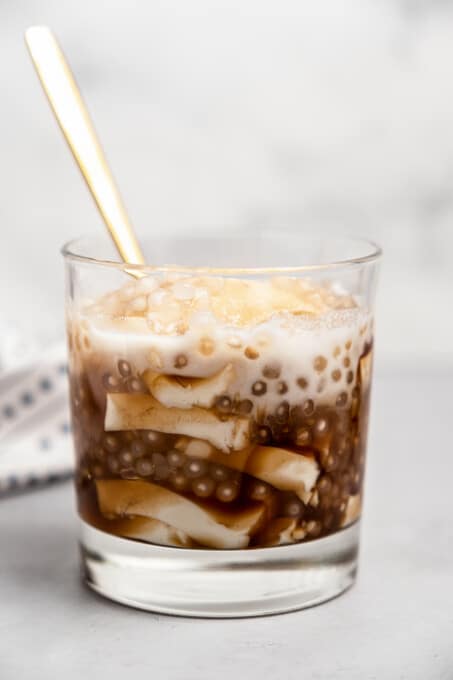 Tahô (Filipino Sago + Silken Tofu Dessert) | Jessica in the Kitchen
