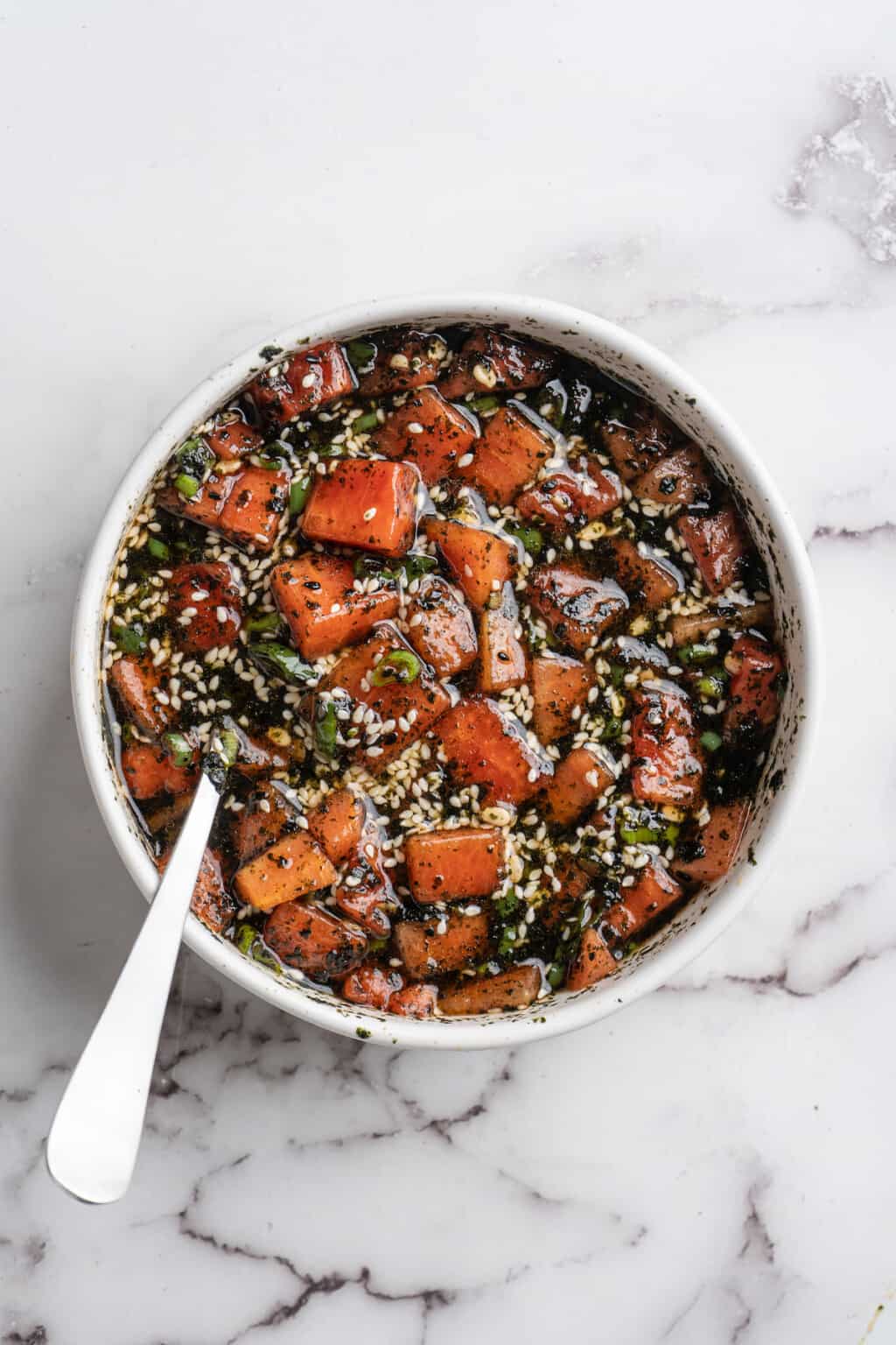 Vegan Watermelon Tuna | Jessica in the Kitchen
