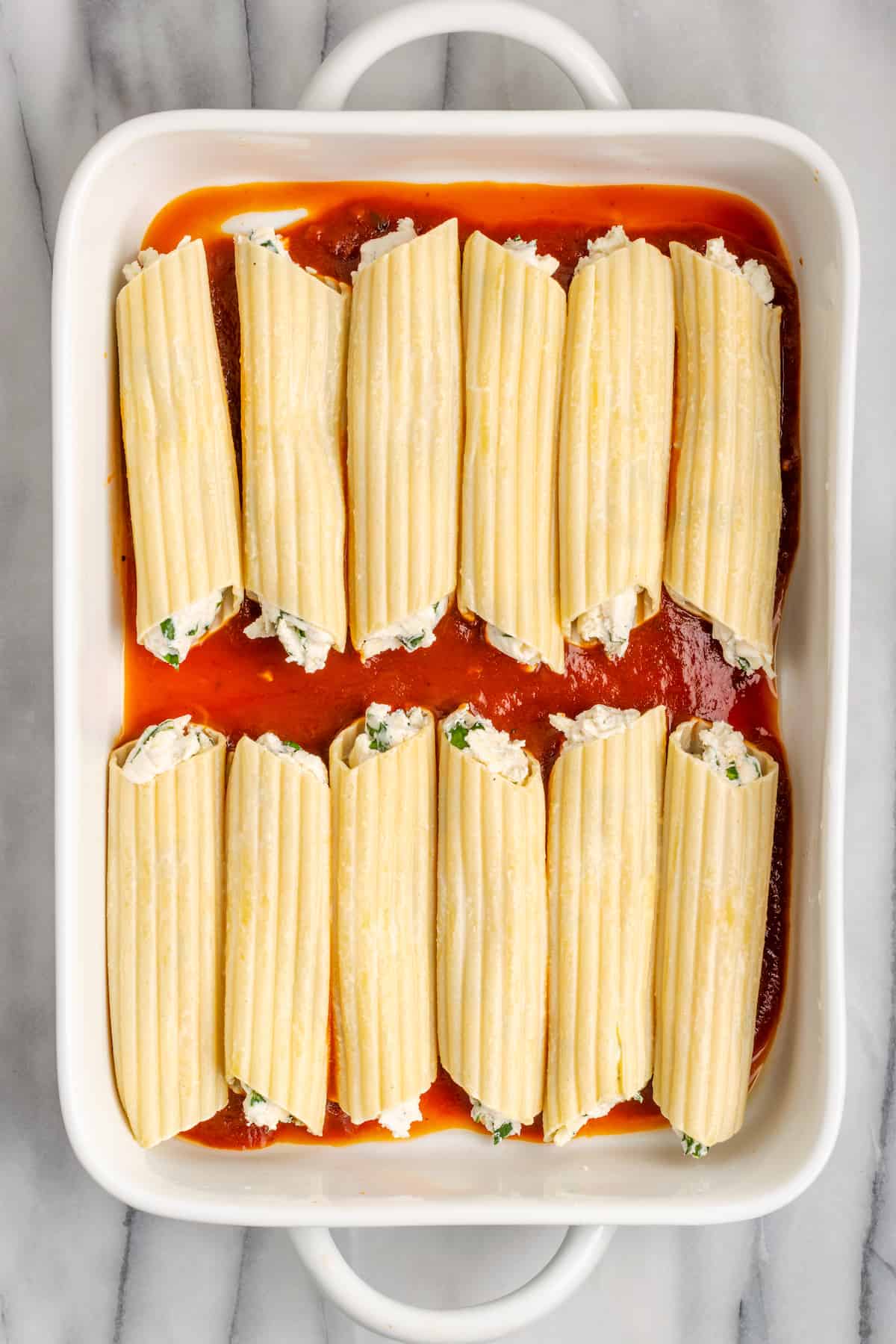 Vegan Manicotti With Spinach and Ricotta | Jessica in the Kitchen