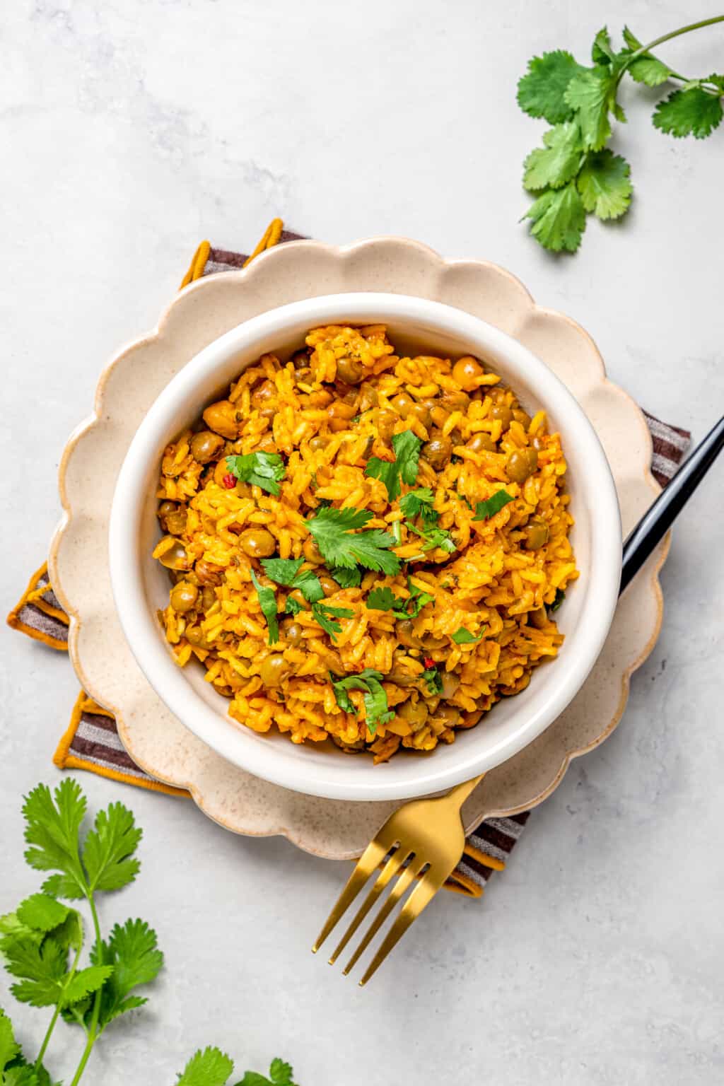 Vegan Puerto Rican Rice and Beans | Jessica in the Kitchen