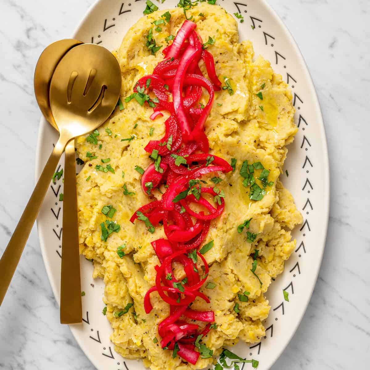 Mangú (Dominican Mashed Plantains) | Jessica in the Kitchen