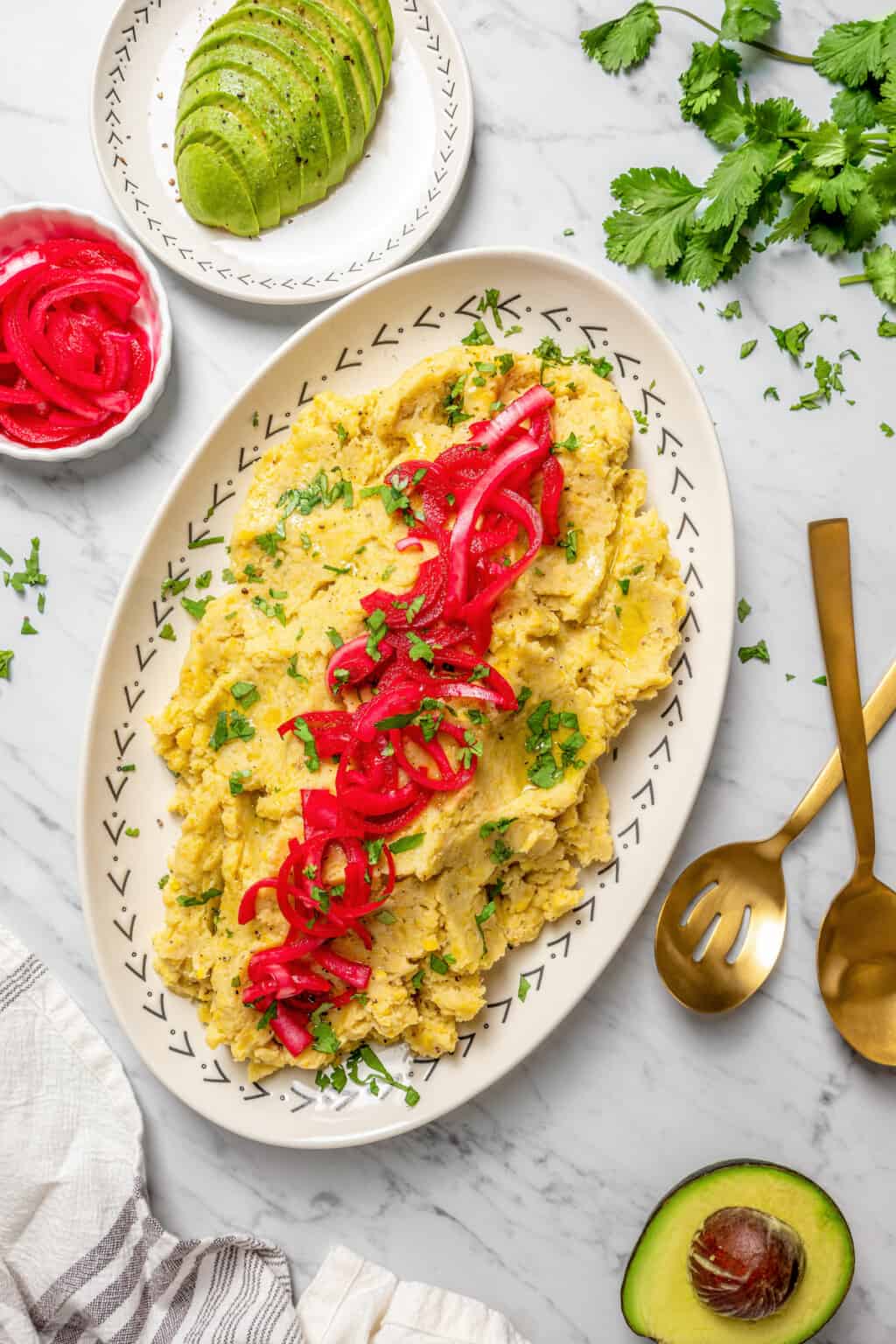 Mangú (Dominican Mashed Plantains) | Jessica in the Kitchen