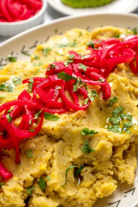 Mangú (Dominican Mashed Plantains) | Jessica in the Kitchen