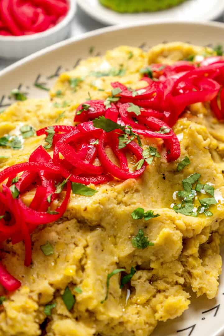 Mangú (Dominican Mashed Plantains) | Jessica in the Kitchen
