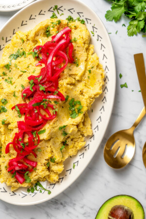 Mangú (Dominican Mashed Plantains) | Jessica in the Kitchen