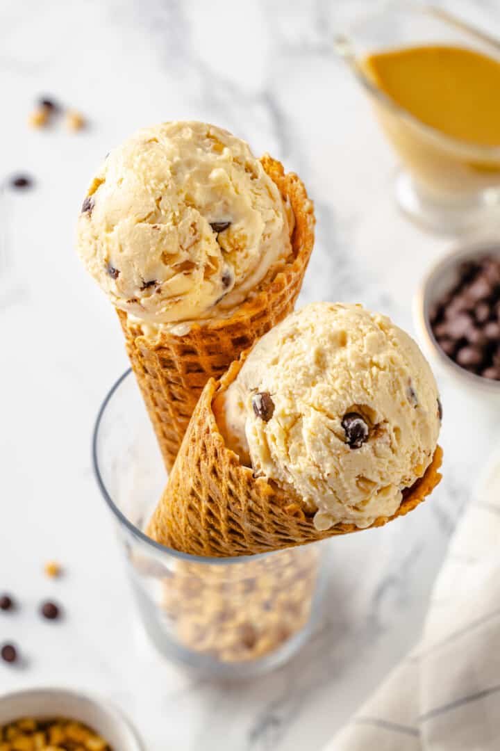 Easy Peanut Butter Ice Cream | Jessica in the Kitchen