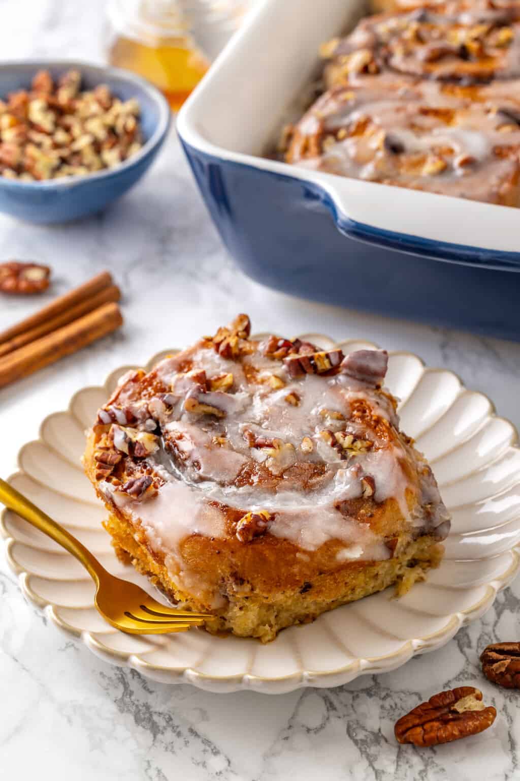 Cinnamon Roll French Toast Casserole | Jessica in the Kitchen