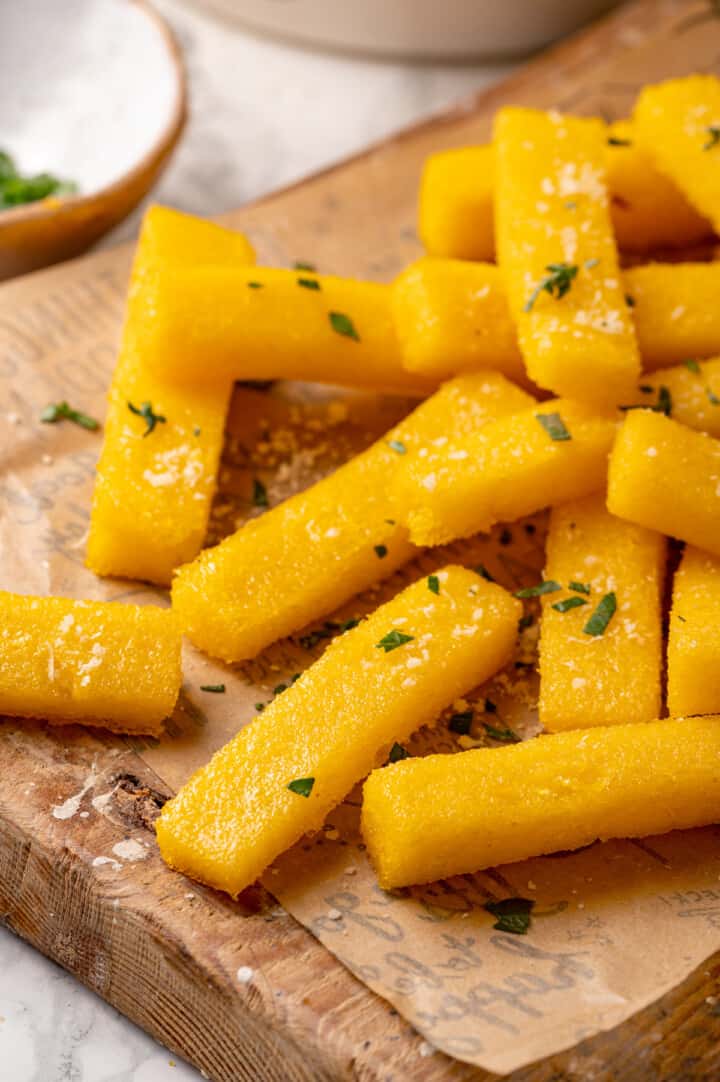 Fried Polenta | Jessica in the Kitchen