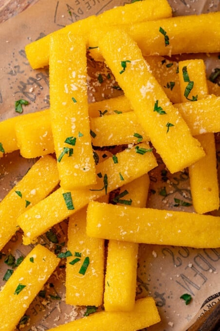Fried Polenta | Jessica in the Kitchen