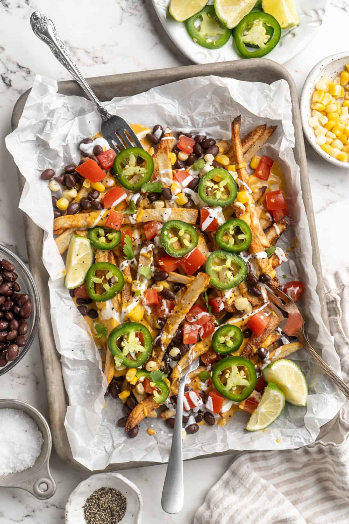Loaded Nacho Fries | Jessica in the Kitchen Loaded Nacho Fries | Jessica in the Kitchen