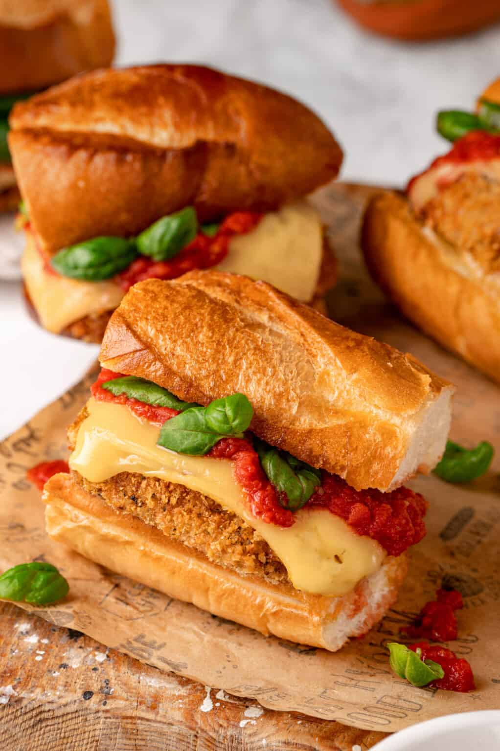 Chicken Parm Sandwich | Jessica in the Kitchen
