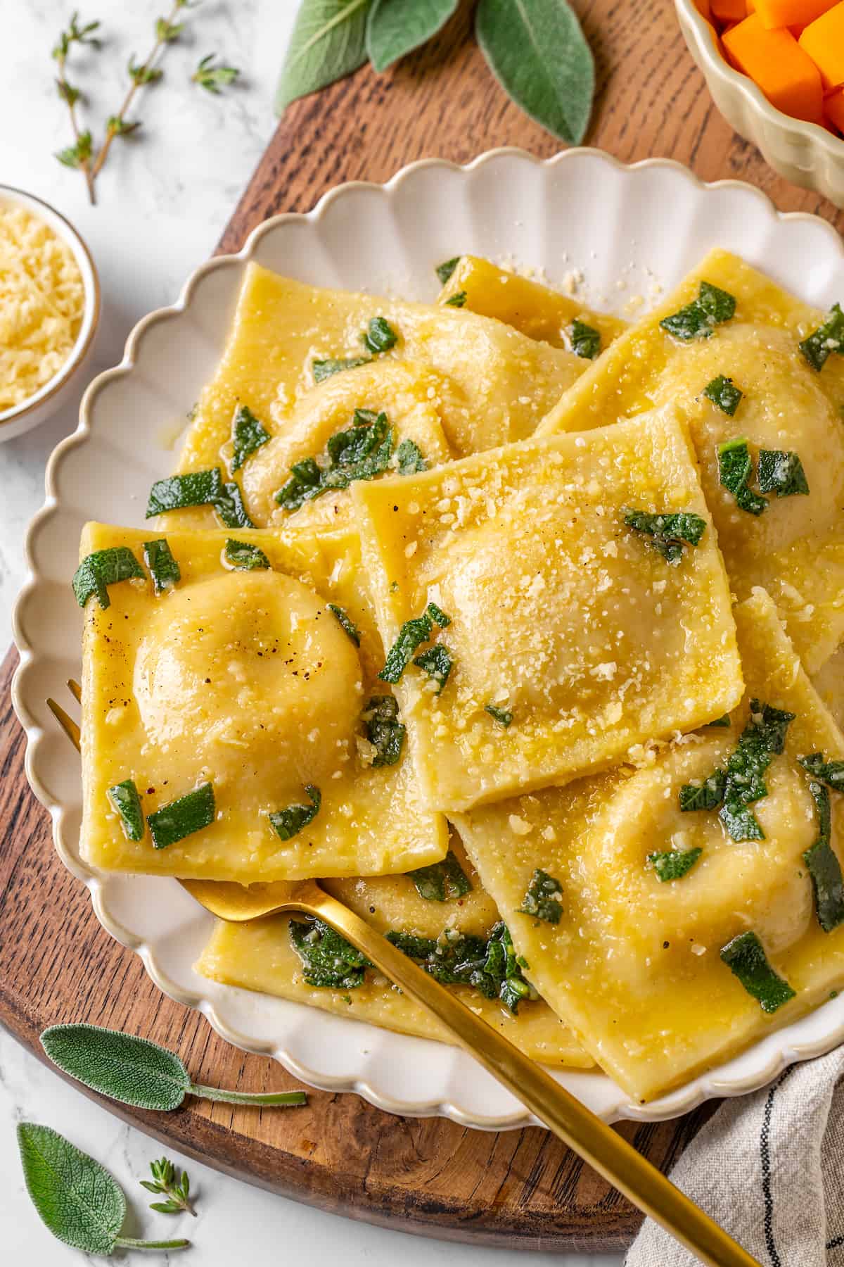Butternut Squash Ravioli | Jessica in the Kitchen