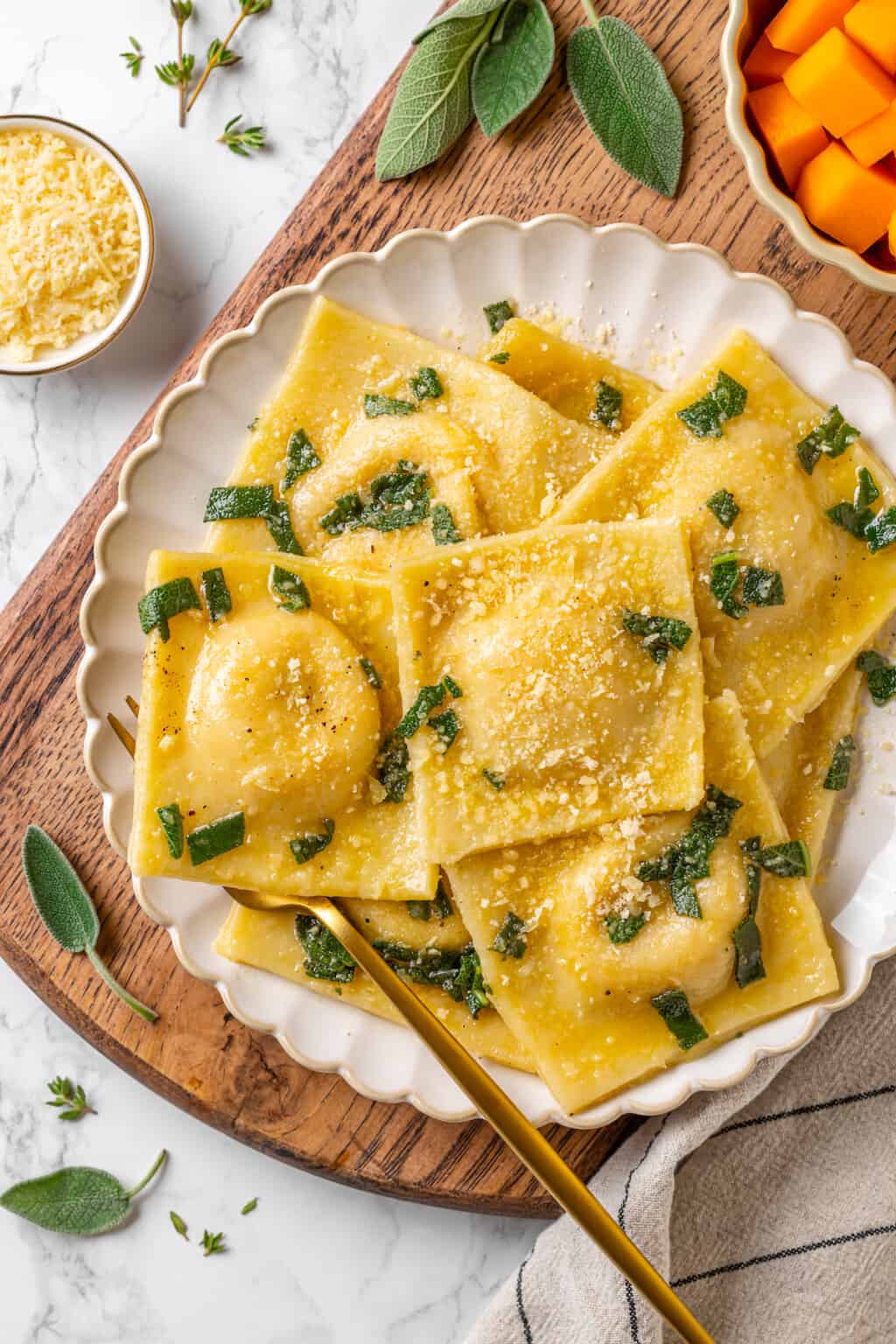 Butternut Squash Ravioli | Jessica in the Kitchen