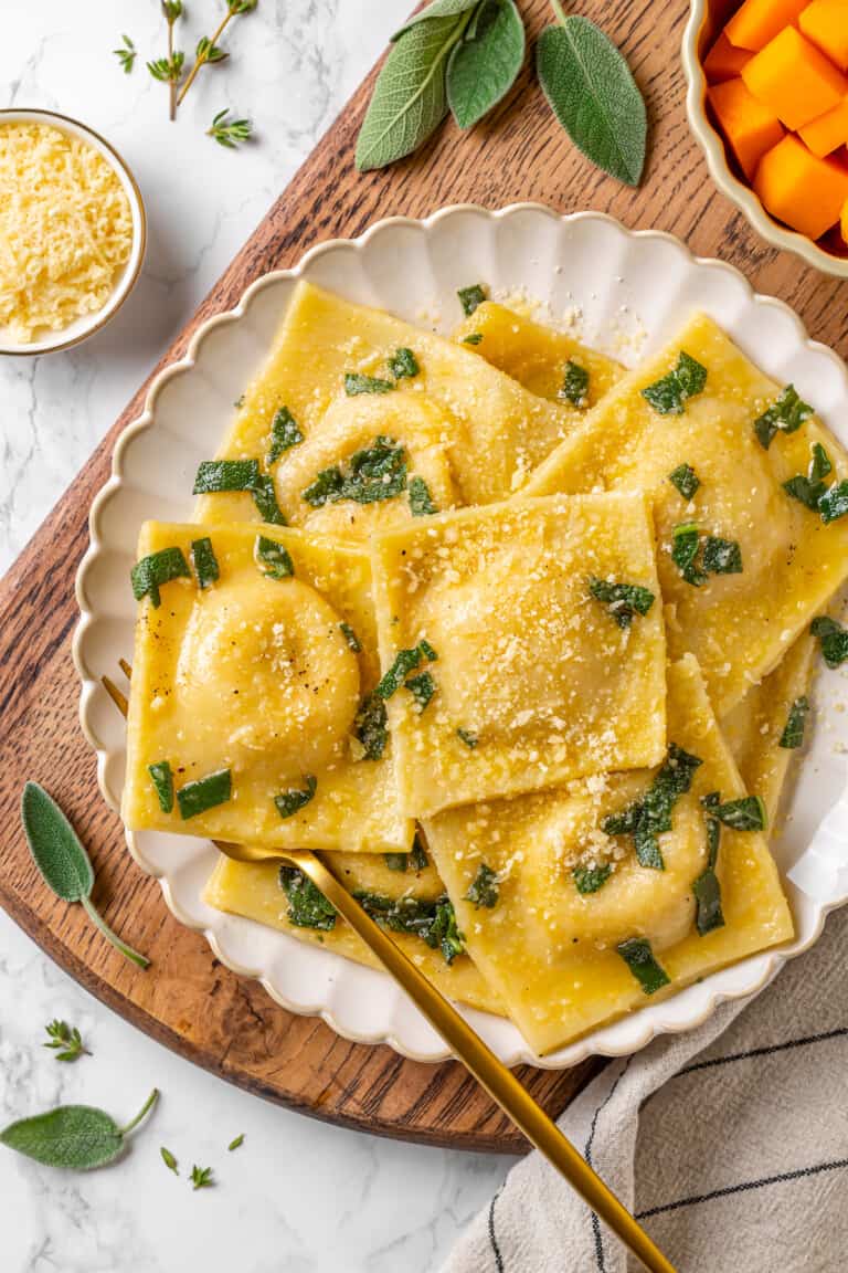 Butternut Squash Ravioli | Jessica in the Kitchen