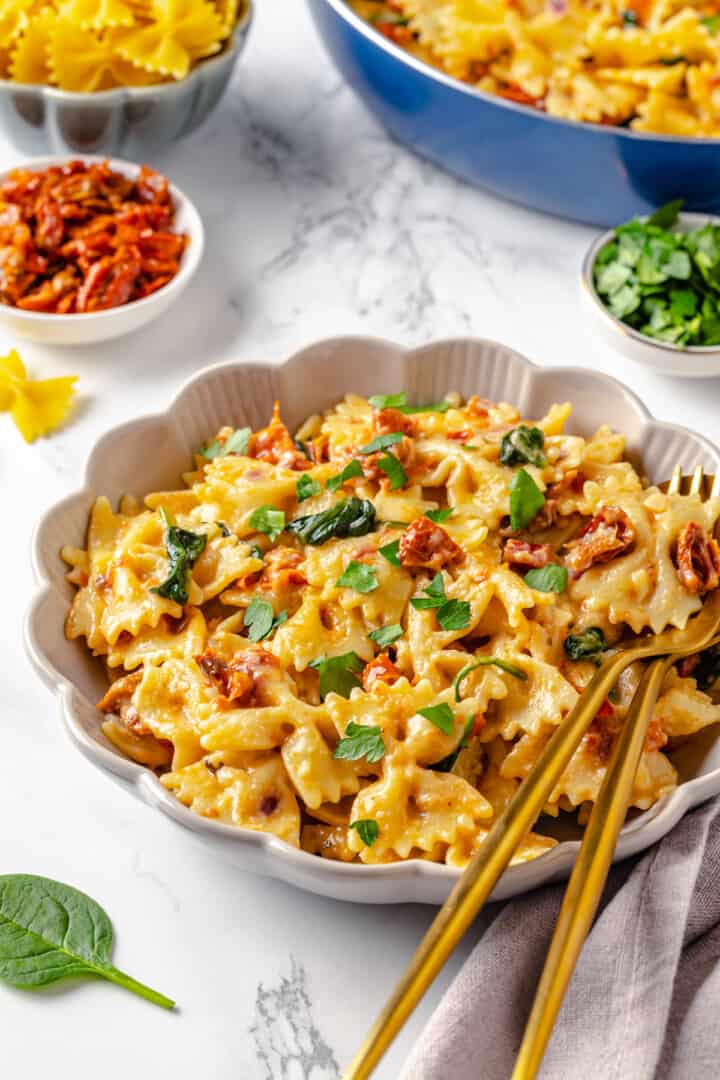 Sun-Dried Tomato Pasta | Jessica in the Kitchen