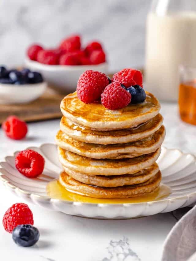 Silver Dollar Pancakes - Jessica in the Kitchen